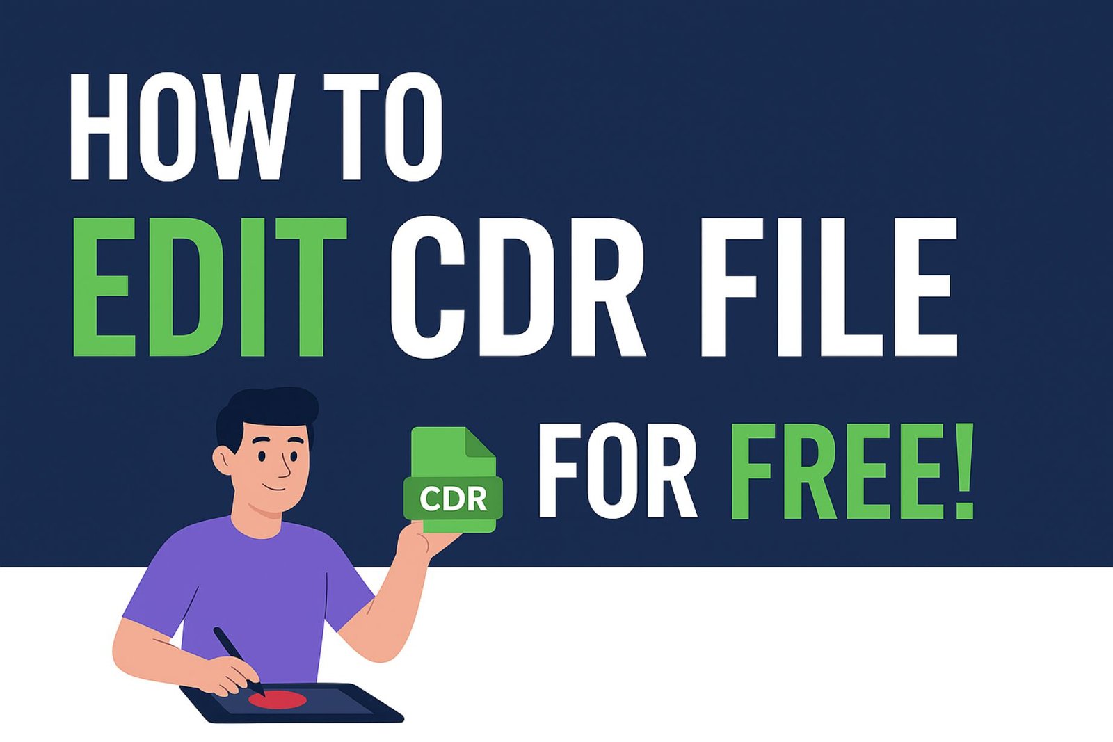 How to edit Cdr file
